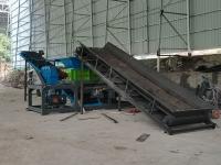 China ALLOY Double Shaft Shredder Machine for Plastic Metal Scrap Wood Carton Copper Aluminum for sale