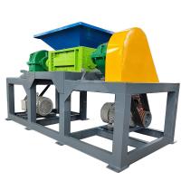 China Double Shaft Shredder for Scrap Metal Plastic Crushing Support Customization Machine for sale