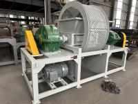 China Plastic Rubber Double Shaft Tire Shredder Machinery 5000 kg Weight Support Customization for sale