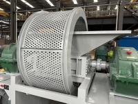 China 1-10 Cm Final Product Double Shaft Industrial Shredder for Plastic Tire Recycling for sale