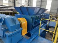 China PLC Control Steel Shredder for Waste Tyre Recycling and Rubber Powder Production for sale
