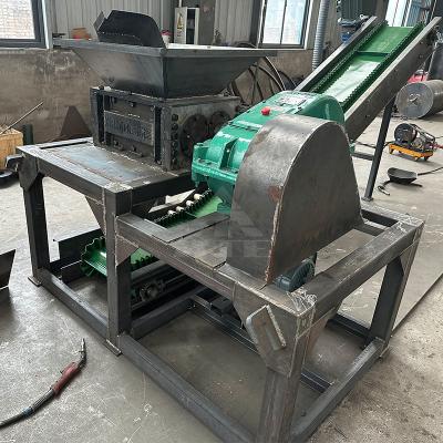 China Single Power Double Shaft Shredder Machine for Home Plastic and Small Metal Recycling for sale