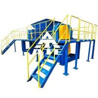 China Refuse Collector Double Shaft Shredder for Rubber Powder and Plastic Waste for sale