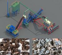 China Copper Metal Double Shaft Plastic Pipe Shredder Suitable Material Metal and Plastic for sale