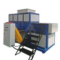 China 300-500kg Capacity Industrial Single-Shaft Plastic Bottle Shredder Machine for Shredding for sale
