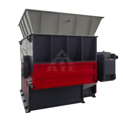 China Customer's Drawing Single Shaft Used Plastic Shredder Machine for Fabric Recycling for sale