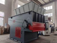 China Customer's Drawing Single Shaft Used Plastic Shredder Machine for Fabric Recycling for sale