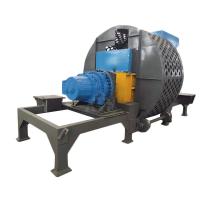 China Rubber Particle End Product Double Shaft Tire Crusher for Waste Tyre Disintegration for sale