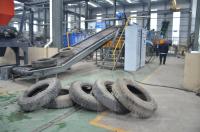 China Rubber Particle End Product Double Shaft Tire Crusher for Waste Tyre Disintegration for sale