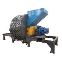 China High Level Waste Tire Recycling with Rubber Tire Tyre Shredder Machine and Conveyor for sale