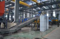 China High Level Waste Tire Recycling with Rubber Tire Tyre Shredder Machine and Conveyor for sale