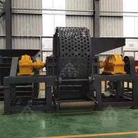 China Easy Operation Heavy Duty Truck Tire Double Shaft Paper Tyre Recycling Machine Shredder for sale