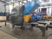 China Easy Operation Heavy Duty Truck Tire Double Shaft Paper Tyre Recycling Machine Shredder for sale