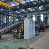 China Customized Voltage Waste Tire Tyre Shredder with Double Shaft in South Africa for sale