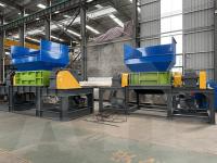China Scrap metal plastic wood glass shredder for waste recycling in various industries for sale