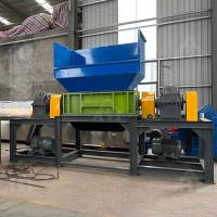 China Long Service Life Double Shaft Shredder for Scrap Metal Plastic Wood Glass and Bottle for sale