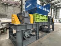 China Long Service Life Double Shaft Shredder for Scrap Metal Plastic Wood Glass and Bottle for sale