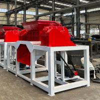 China Double Shaft Shredder for Waste Textile Efficiently Shreds Metal and Plastic Materials for sale
