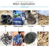 China Famouse MOTOR Plastic Shredder for Recycling Metal Scrap and Trash Can for sale