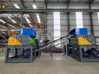 China Plastic Chairs Scrap Metal Crusher Shredder with MOTOR Famouse Double Shaft Foam Shredder for sale