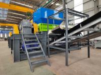 China Large Capacity Metal Shredder for Recycling Plastic Lumps in Manufacturing Plant for sale