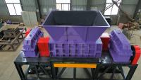 China Multifunctional 2000 Aluminum Cans Scrap Metal Kitchen Waste Plastic Cardboard Corrugated Shredder for sale