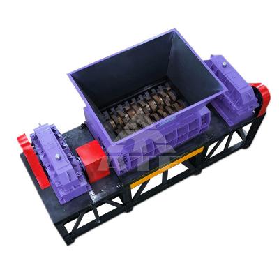 China Double Shaft Shredder for Recycling Paper Cardboard Rubber Waste Plastic and Steel Scrap for sale