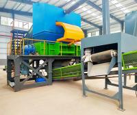 China Double Shaft Shredder Compact and Environmentally Friendly for Plastic Waste Disposal for sale