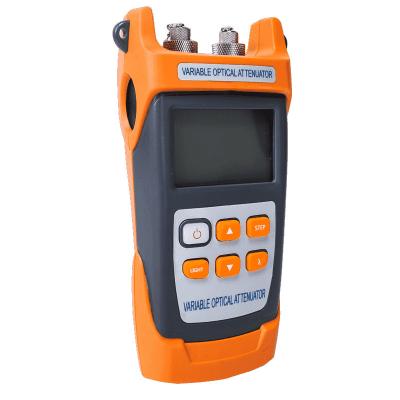 China Digital LCD Screen Handheld Variable Optical Attenuator 30dB 60dB SC / UPC 1650nm for sale