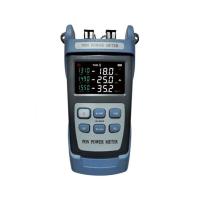 China Optical FTTX / Handheld PON Power Meter 1310 / 1490 / 1550nm VFL for sale