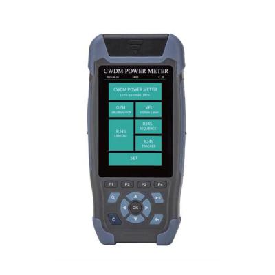 China OPM VFL RJ45 Sequence Length Tracker CWDM Power Meter 6 / 18 Channels for sale