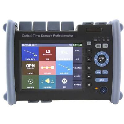China Touch Screen Smart OTDR 1310 1550 1625nm VFL LS OPM Multi Functional for sale