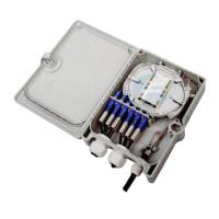 China 12 Cores Fiber Optic Distribution Box , SC APC UPC Coupler NAP CTO Box for sale