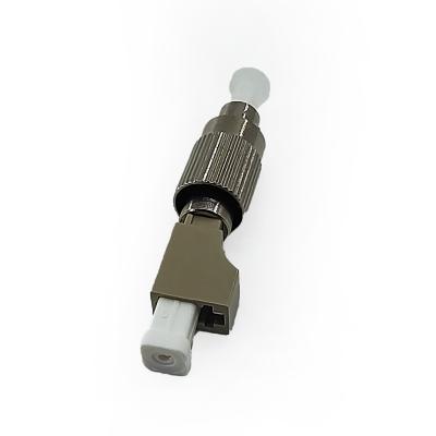 China LC UPC Female to FC UPC Male Multimode Fiber Optic Adapter 50/125um 62.5/125um for sale