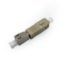 China SC Male to LC Female UPC Multi Mode Fiber Optic Hybrid Adapter Optical Converter for sale
