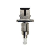China SC Female to FC Male UPC Singlemode Fiber Optic Hybrid Adapter Metal Converter for sale