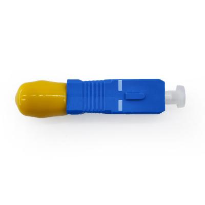 China Hybrid Simplex Singlemode Fiber Optical Adapter ST UPC Female To SC UPC Male for sale