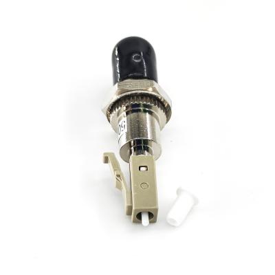 China Multimode Coupler Simplex Optical Fiber Adapter LC UPC Male ST PC Female for sale