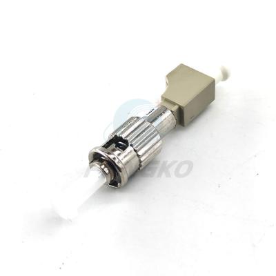 China LC To ST Female To Male Conversion Fiber Optical Adapter Multimode 62.5/125 for sale
