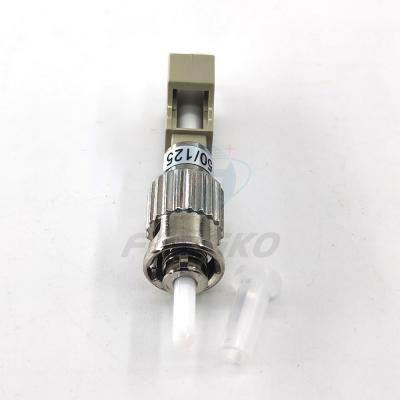 China LC ST Female To Male Fiber Optic Hybrid Adapter Multimode 50/125 for sale