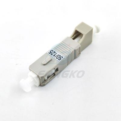 China LC Female To SC Male Fiber Optical Adapter Hybrid Multimode 50/125 Convert for sale