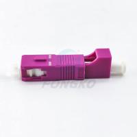 China Male To Female SC LC OM4 Fiber Optic Hybrid Adapter For FTTH Network for sale