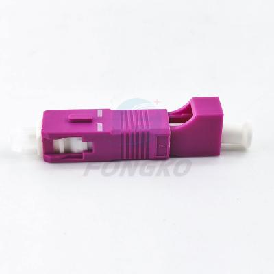 China Male To Female SC LC OM4 Fiber Optic Hybrid Adapter For FTTH Network for sale