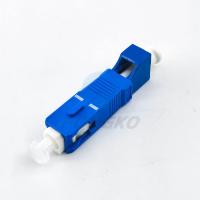 China SC / UPC Male to LC / UPC Female Fiber Optic Hybrid Adapter Coupler Transform for sale