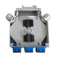 China Cold Rolled Steel Plate Fiber Optic Terminal Box 6 Duplex SC Adapter Port for sale
