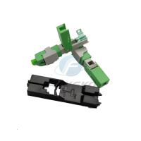 China FTTH Fiber Optic Quick Connector SC APC Field Install 0.3dB For Drop Cable for sale