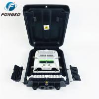 China Pole Mount Fiber Optic Termination Box Outdoor Network 16 Ports for sale