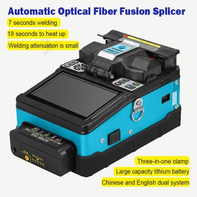 China FTTH 7S Welding Fiber Optic Splicing Machine , FONGKO Optical Fiber Fusion Splicer for sale