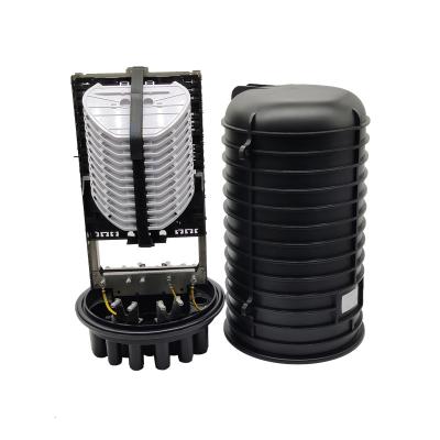 China PP Plastic 1 Oval Port 16 Round Ports FTTH Dome Fiber Optic Splice Closure FONGKO for sale