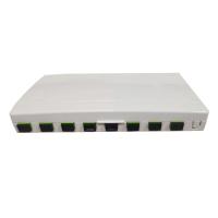China FONGKO 8 Ports FTTH Fiber Optic Termination Box , Faceplate SC Shutter Adapter for sale